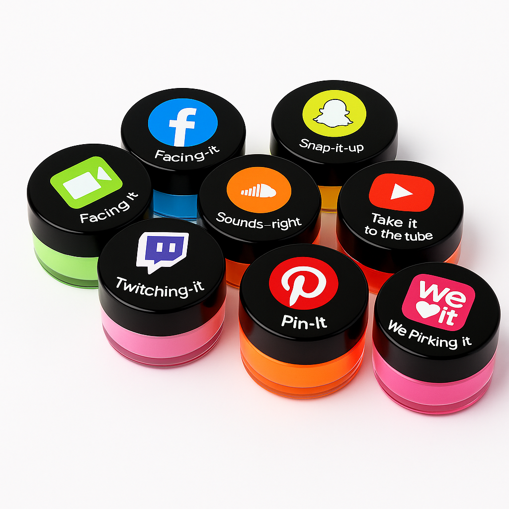 Netboxx Social Single Neon shadows – NetBoxx Cosmetics
